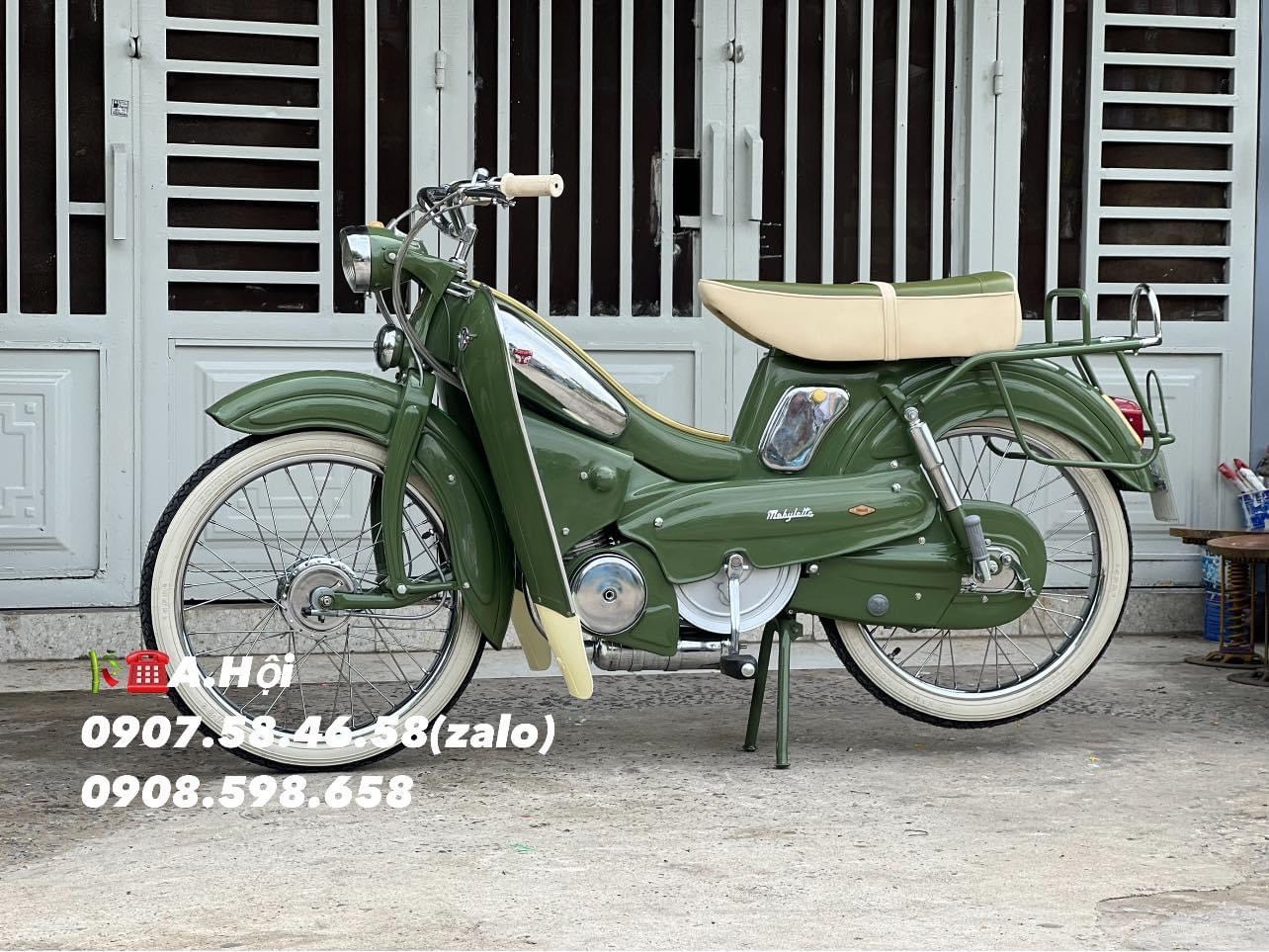 Mobylette AV89 - Màu Xanh Rêu